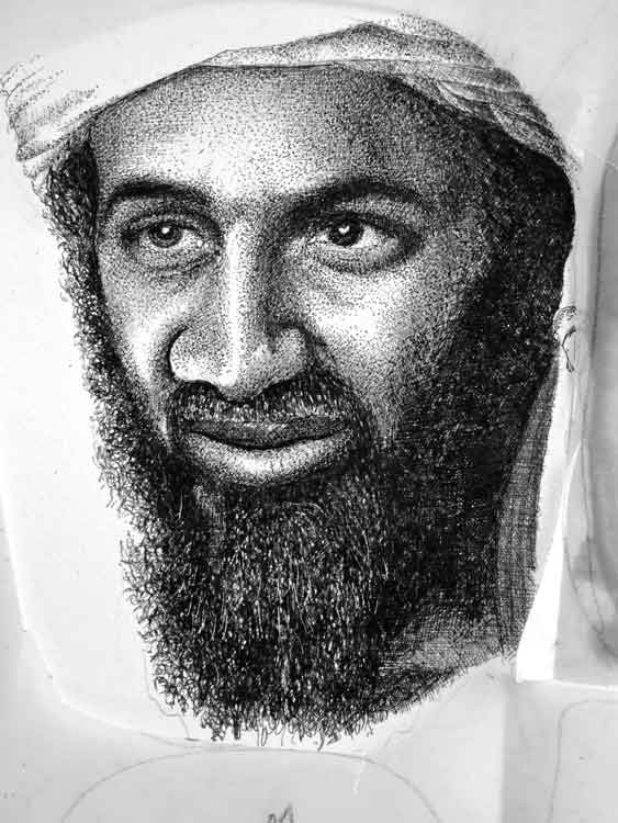 Through the eyes of John Baselmans: Step by step Other vision Ben Laden