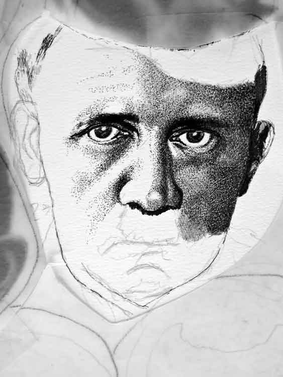 Through the eyes of John Baselmans: Step by step Other vision Hitler