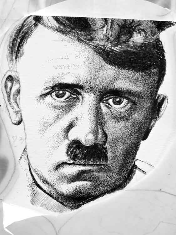 Through the eyes of John Baselmans: Step by step Other vision Hitler
